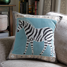 Zambian Tribal Textiles Pillows & Tablerunners | Swahili African Modern ...