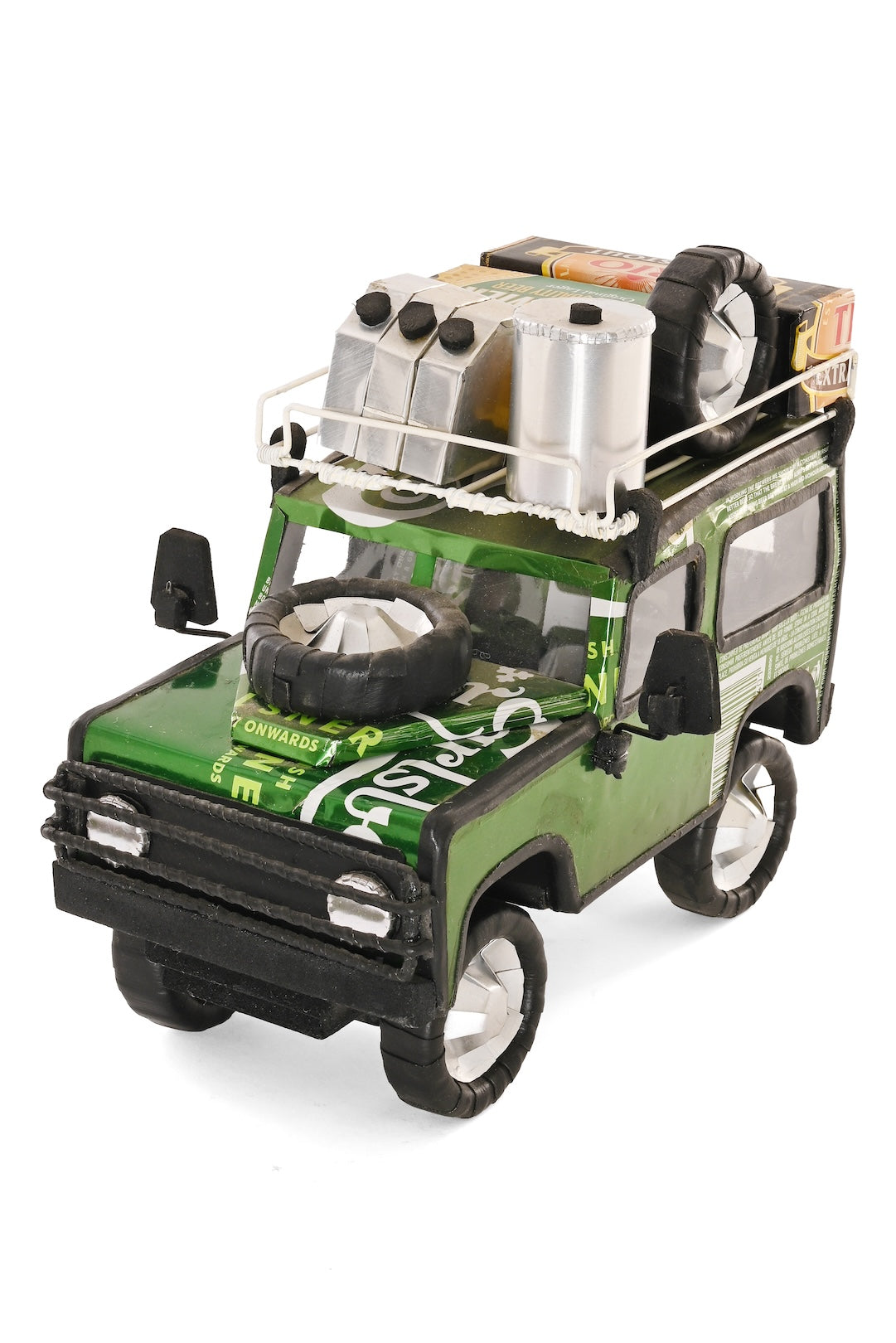 Recycled Soda Can Land Rovers - African Art – African Mod