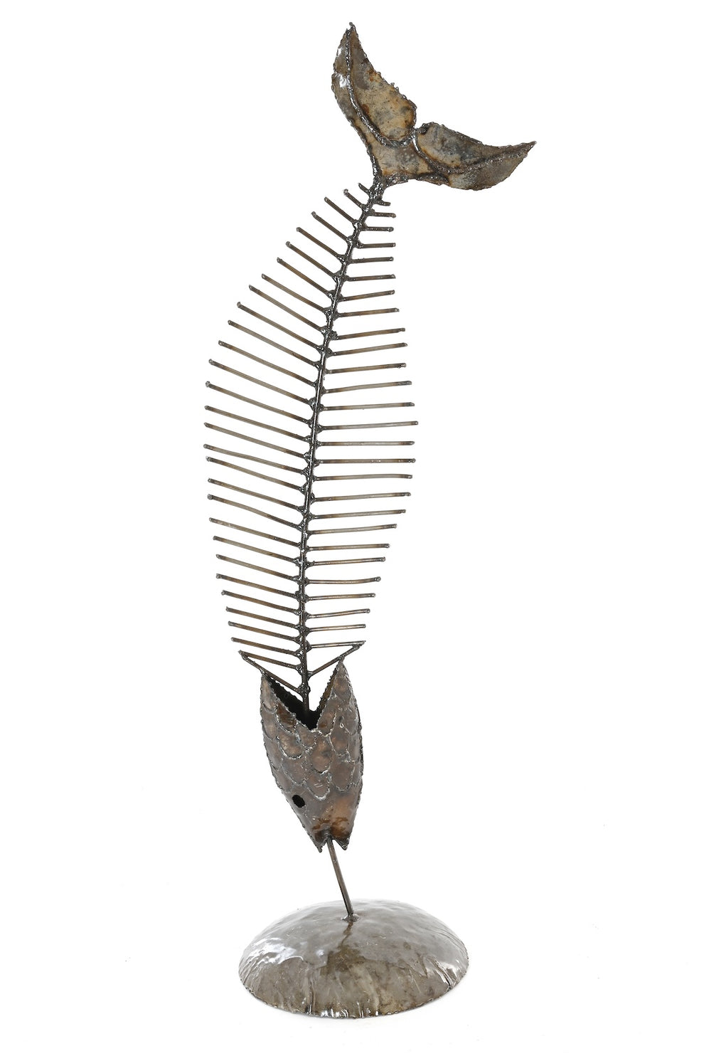 Bird Themed Garden Art - Zimbabwe Recycled Oil Drum Swan Sculpture ...